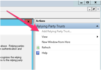Microsoft ADFS IdP SSO setup instructions