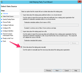 Microsoft ADFS IdP SSO setup instructions