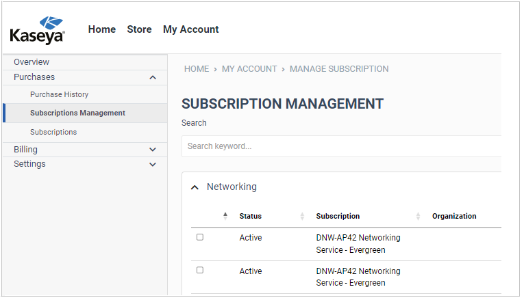 New Billing and Subscriptions Experience