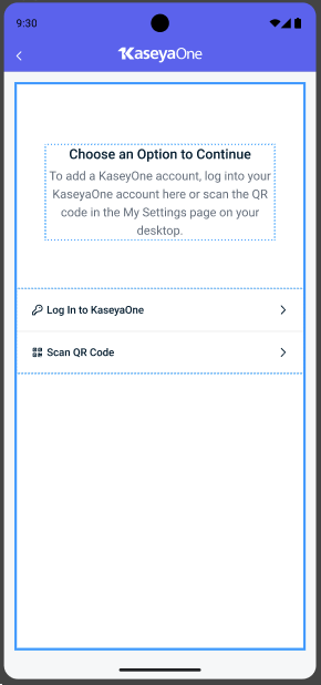 Process to set up push multi-factor authentication