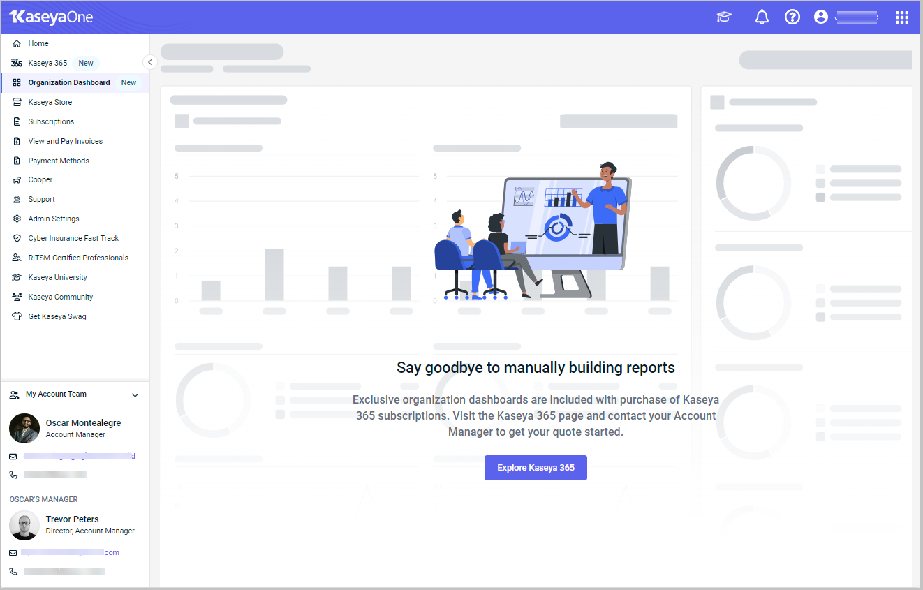 Organization Dashboard